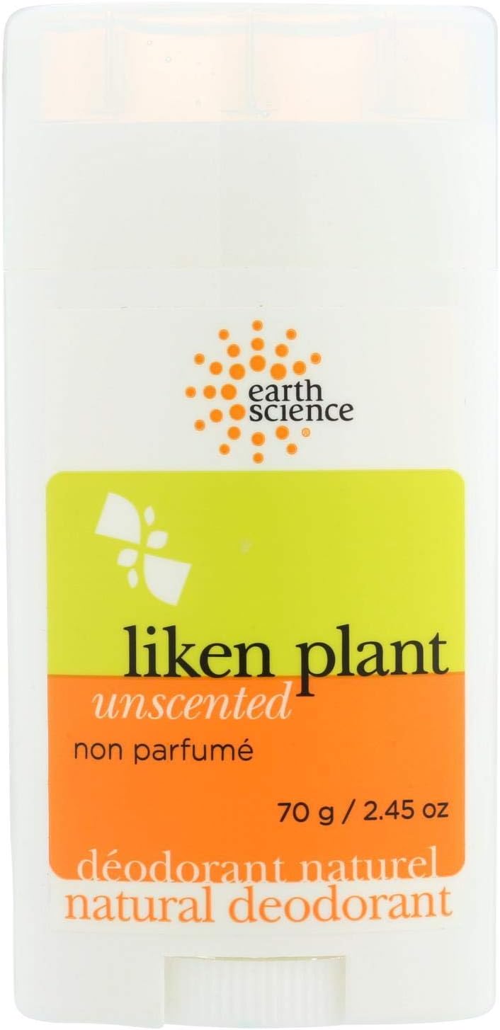 Amazon.com: Earth Science Natural Liken Deodorant with Antibacterial ...