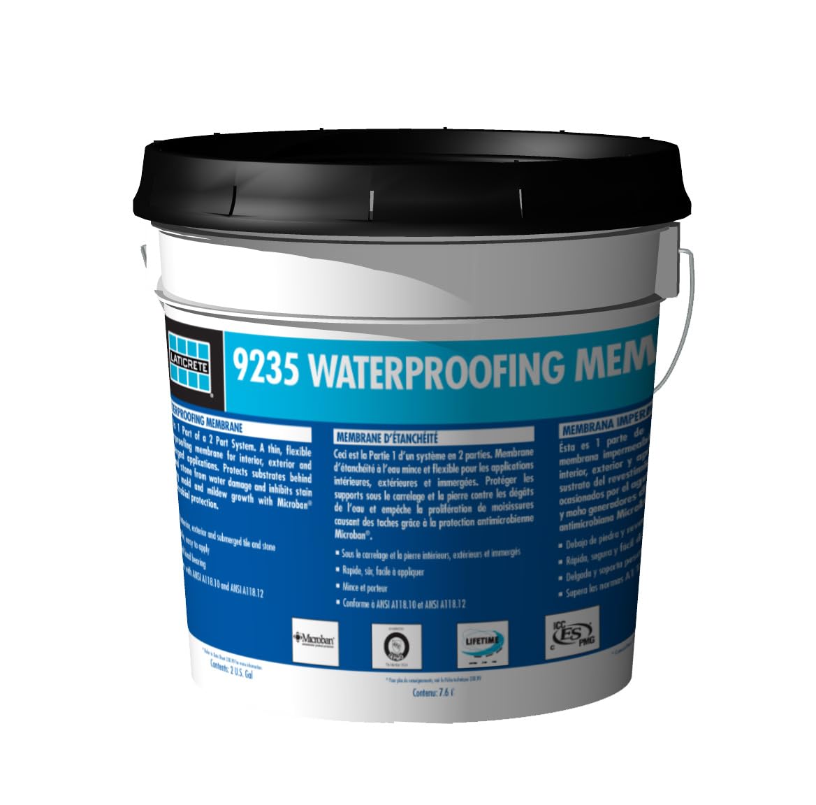 Amazon.com: Laticrete 9235 Waterproofing Membrane, 2 Gallon