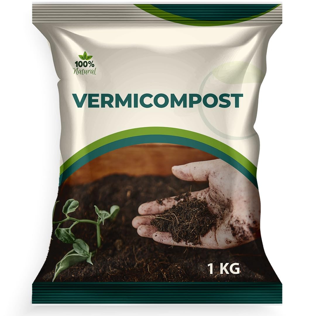 Organic Vermicompost Manure Fertilizer for Plants and Vegetables ...