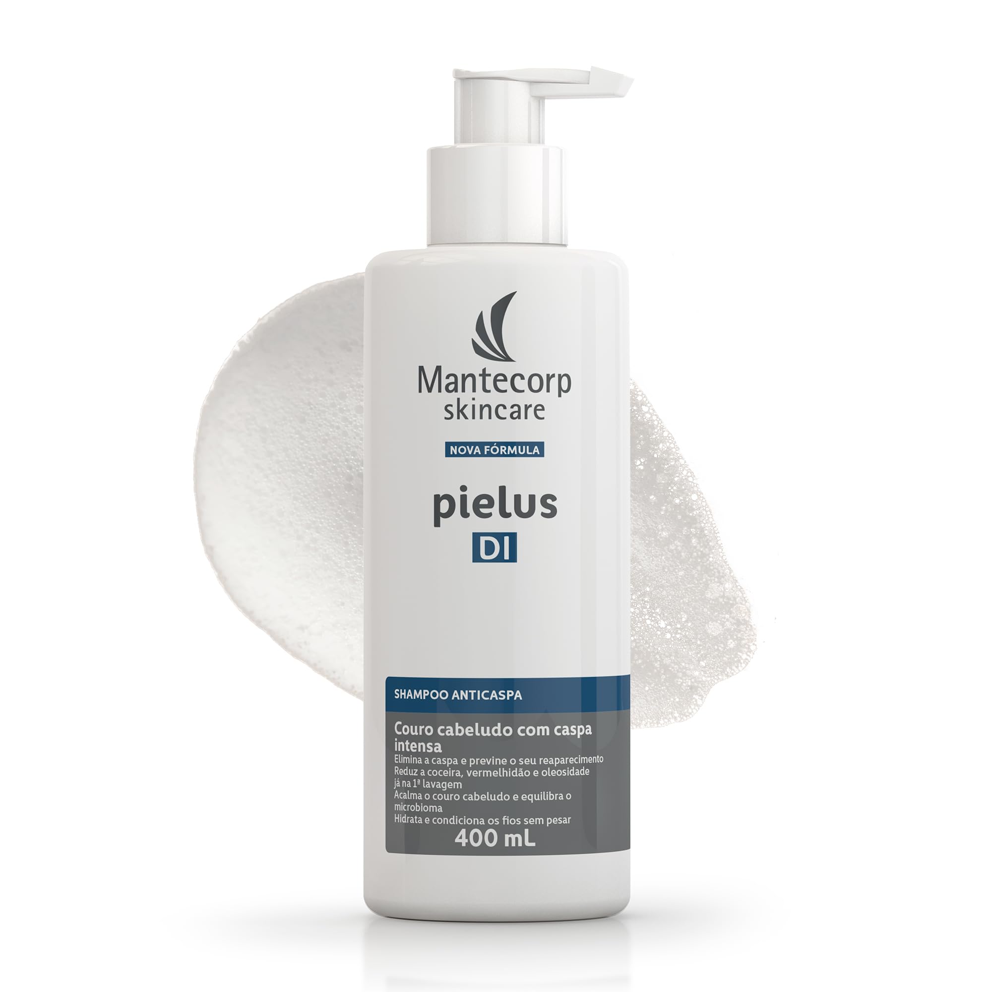 Mantecorp - Shampoo Anticaspa Pielus DI - Limpeza Profunda do Couro ...