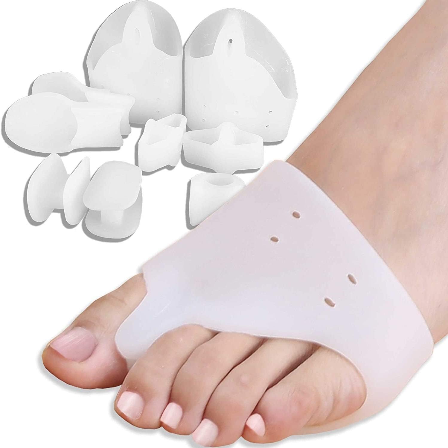 Bunion Relief and Bunion corrector, Ball of Foot Cushion, Toe ...