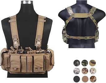 Amazon.com: Elite Tribe EMERSON MF Style UW Gen IV Tactical Chest Vest ...