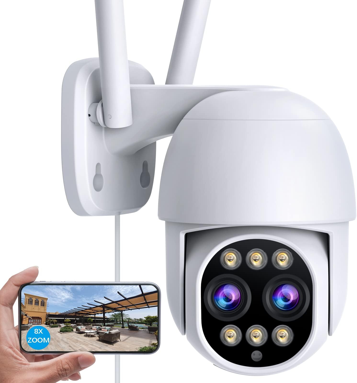 Amazon.com : REOLINK TrackMix LTE - 4G Cellular Security Camera Outdoor ...