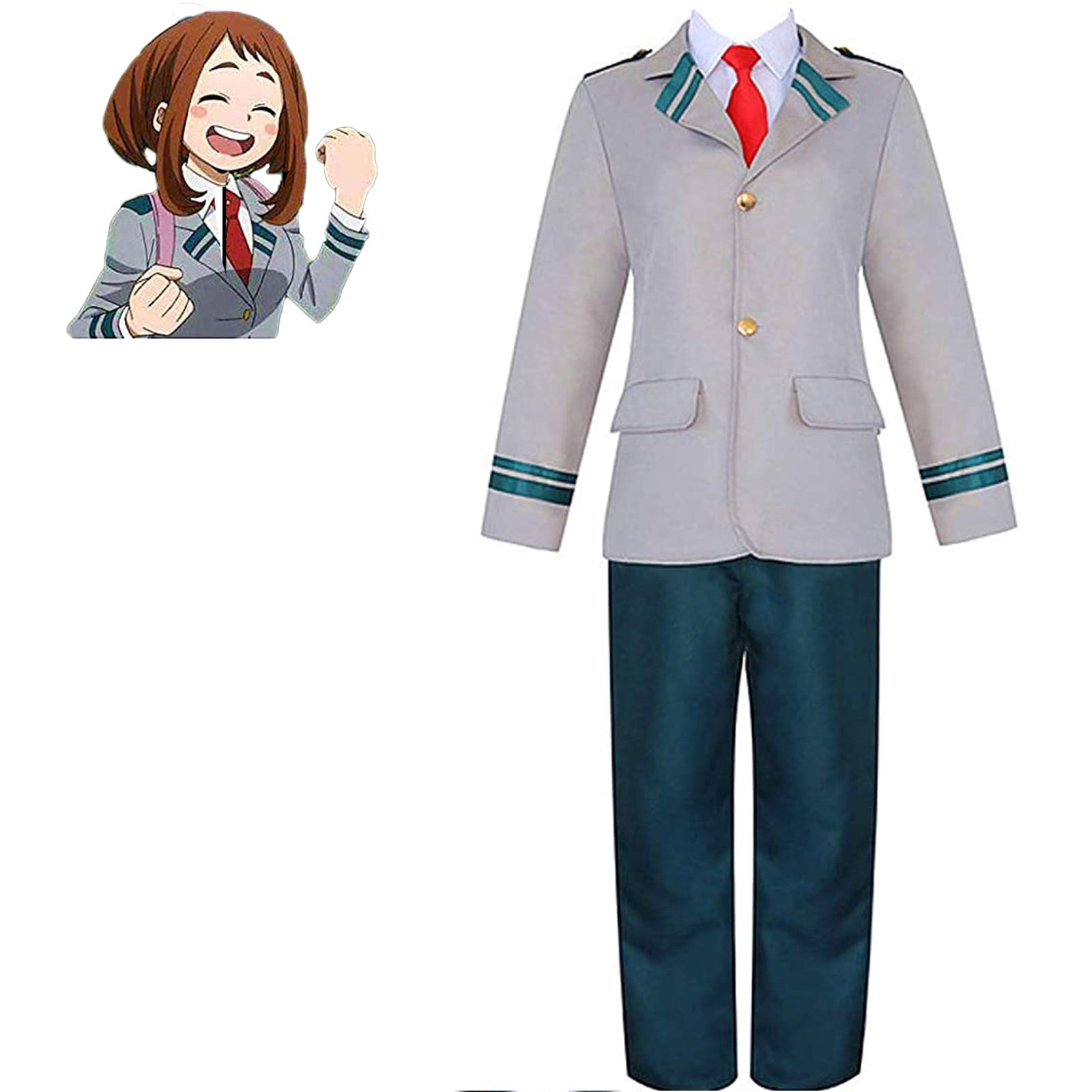 Zosuo Cosplay School Uniform My Hero Academia Cosplay Costume Ochaco ...