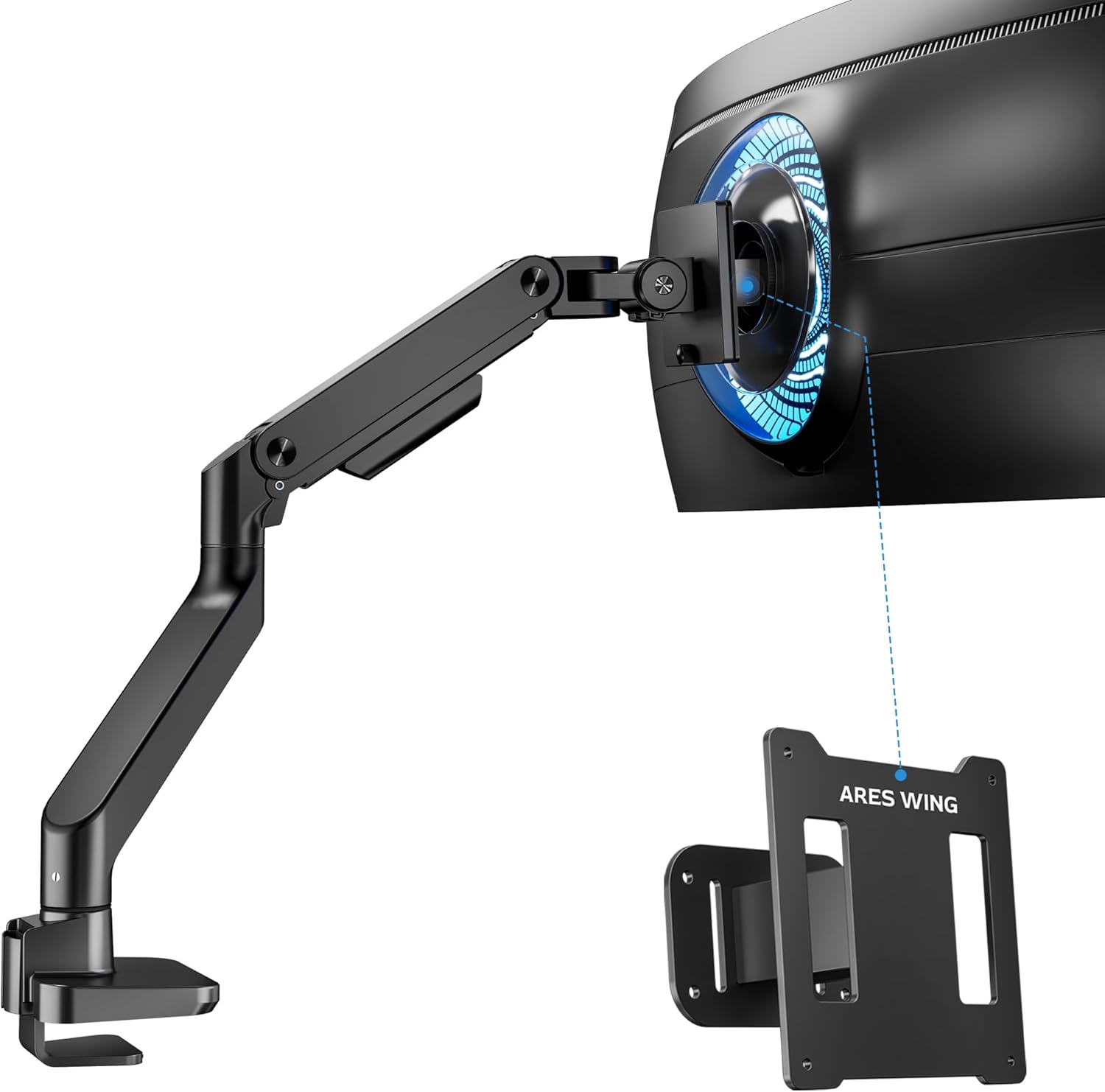 Amazon.com: ARES WING Ultrawide Monitor Arm & VESA Adapter for Samsung ...