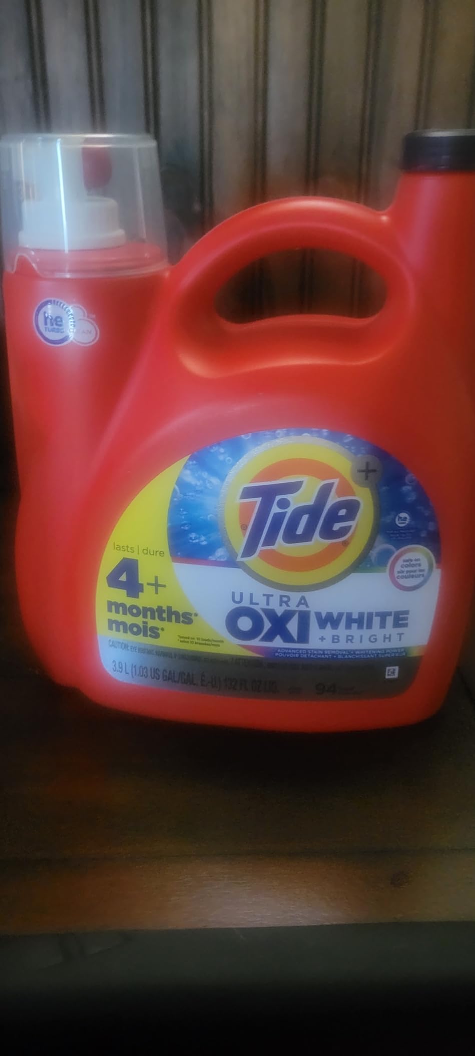 Tide Plus Ultra OXI White and Bright Liquid Laundry Detergent, Advanced ...