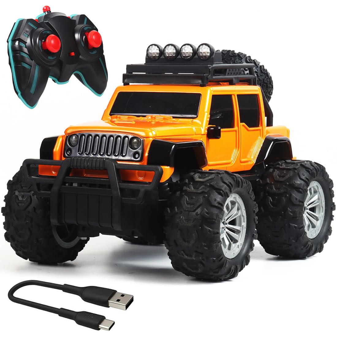 Wembley Offroad Rechargeable Remote Control Car Toy for Boys | Monster ...