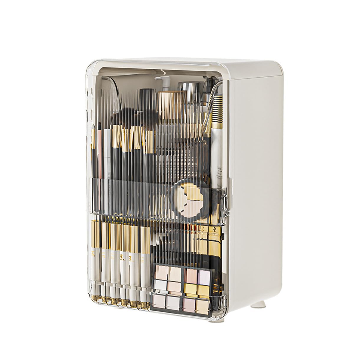 AIMALL Magnetic Opening and Closing Cosmetics Cabinet, Large Capacity ...