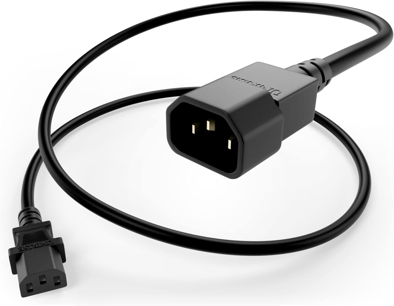 Amazon.com: UNC PDU Power Cable C13 to C14, 1.5 Foot Black, 10 Amp ...