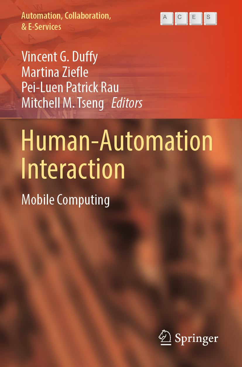 Human Automation Interaction Mobile Computing 12 Automation Collaboration And E Services