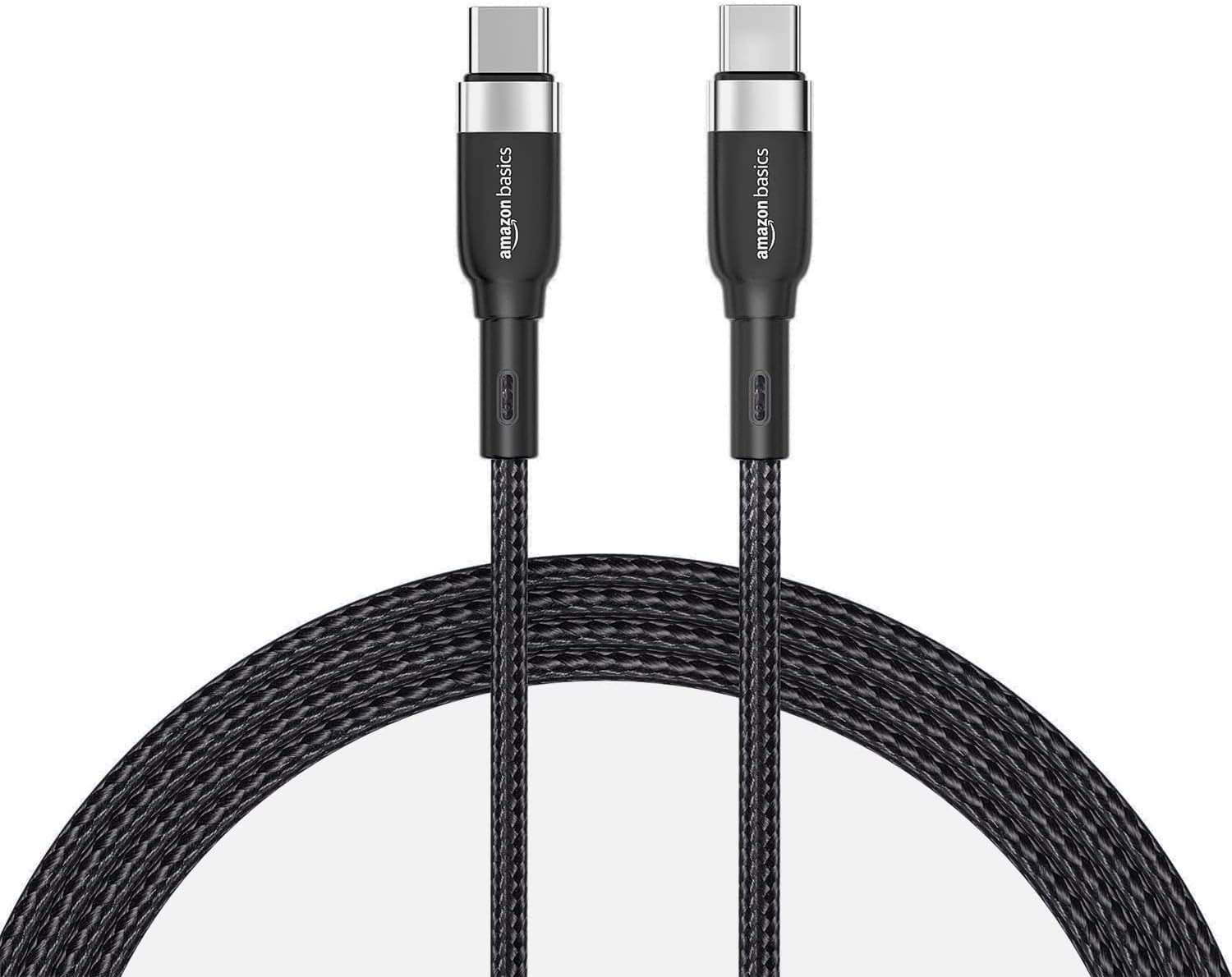 amazon basics Braided Usb Type C To Type C 60W Fast Charging Data Cable ...