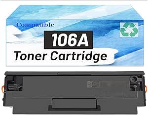 Amazon.com: 106A Toner Cartridge (with Chip) Replacement for HP 105A W1105A 106A W1106A 107A ...