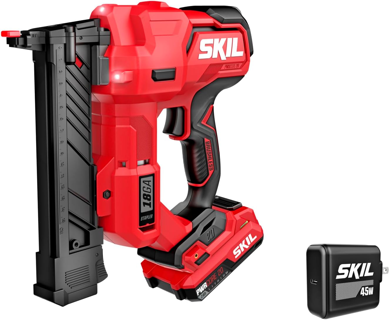 Amazon.com: FLEX 24V Brushless Cordless 3/8-inch Crown Stapler Tool ...