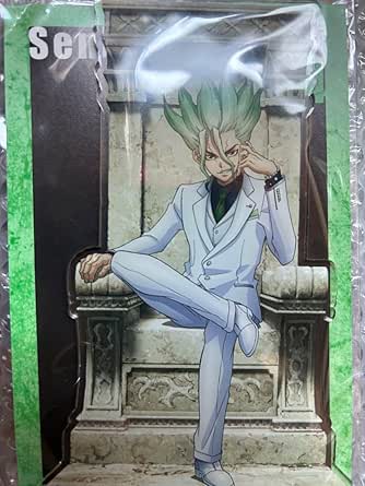 Amazon.co.jp: DrSTONE Senku Ishigami Birthday Acrylic Stand : Toys & Games