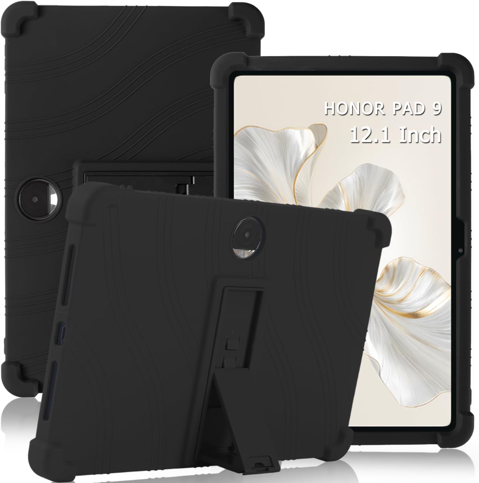 ATOOZ for Honor Pad 9 Case 12.1 Inch 2023,Soft Silicone Shockproof Case ...