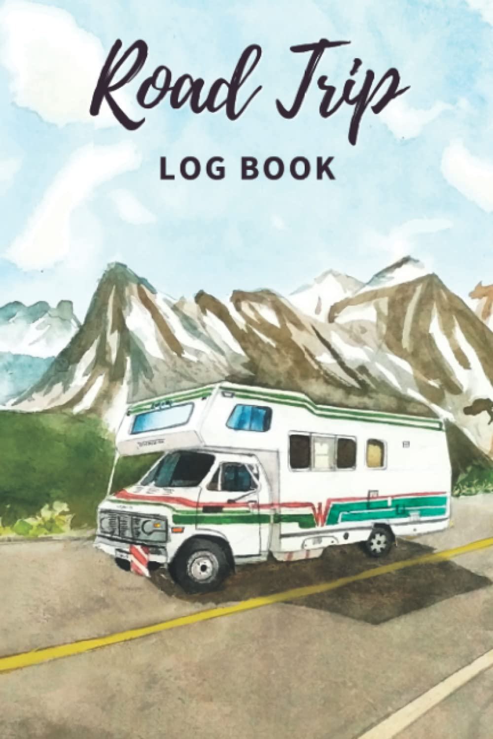 Road Trip Log Book: Journal With Prompts to Record and Keep Track of ...