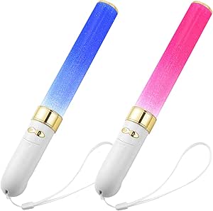 Amazon.co.jp: 2 Concert Lights, Penlights, Automatic Switching + Manual ...