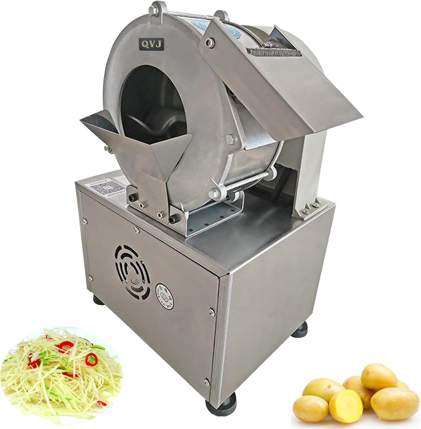 Amazon.com: Electric Potato Shredder Multifunctional Automatic ...