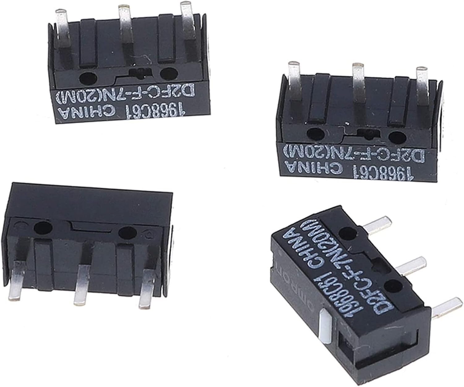 Amazon.com: LYKD Micro Switches Micro Switches 4PCS D2FC-F-7N Micro ...