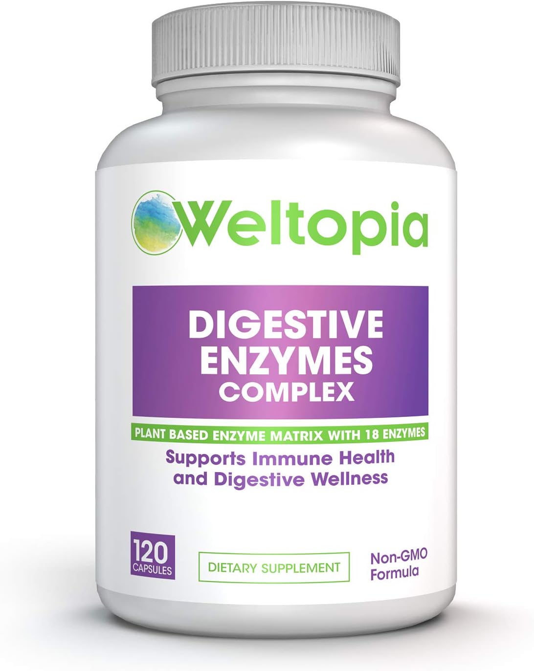 Amazon.com: Digestive Enzymes Complex - Digest Enzyme Matrix with 18 ...