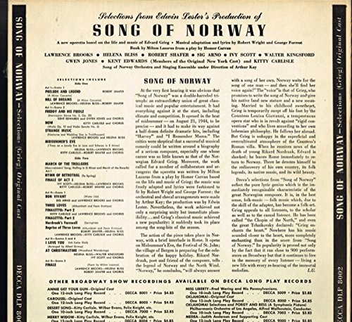 Edvard Grieg, George Forrest, Robert Wright, Lawrence Brooks, Helena ...