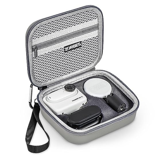 ZORBES® Carrying Case for Insta360 GO 3 Accessory Bag for Insta360 GO 3 ...