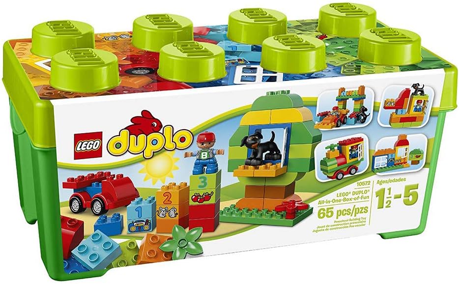 LEGO Duplo Classic Scatola Costruzioni Tutto-in-Uno, Set di Costruzioni ...