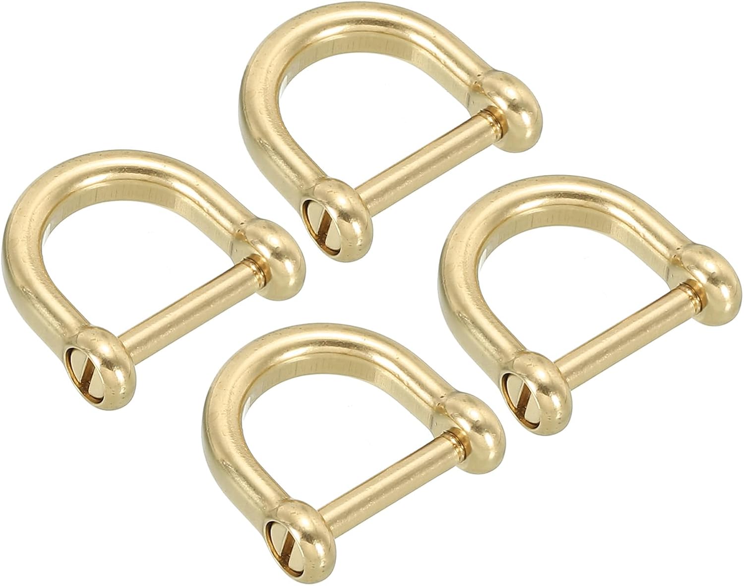 Amazon.com: PATIKIL D-Ring Shackle, Stainless Steel U Shape Small ...