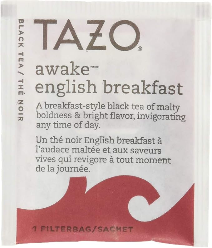 Tazo Awake English Breakfast Tea, 24 Tea Bags,2.1 Oz : Amazon.co.uk ...