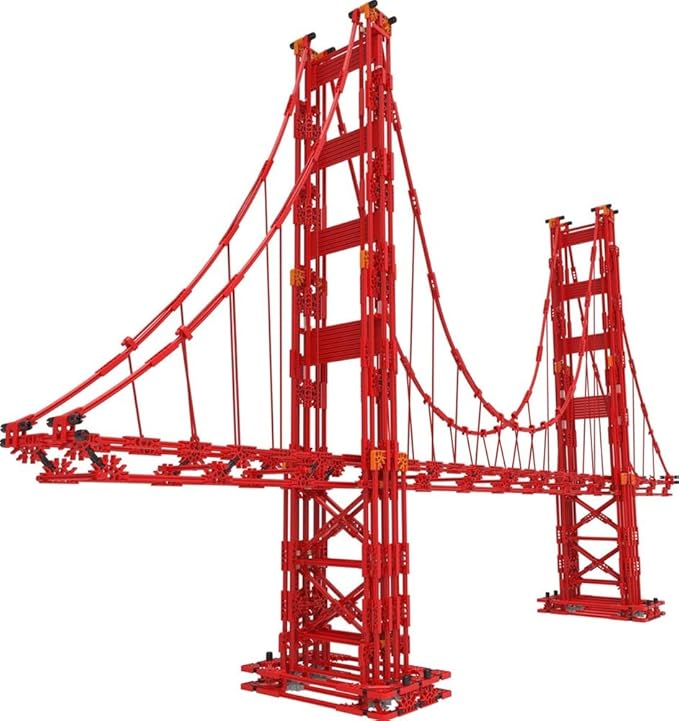 Amazon.com: K'NEX Architecture: Golden Gate Bridge - Build IT Big ...