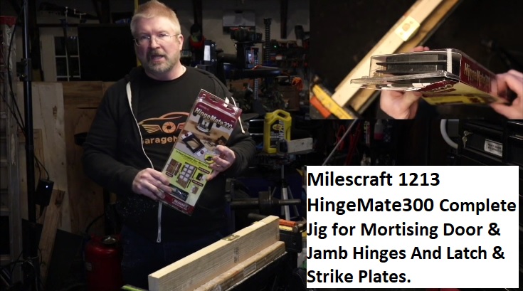 Watch MilesCraft HingeMate 300 Easy Hinge & Strike Plate Mortising on ...