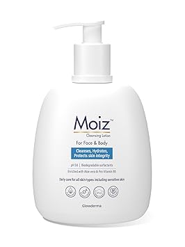 Buy Moiz Cleansing Lotion | Face & Body Cleanser | For Sensitive Skin ...