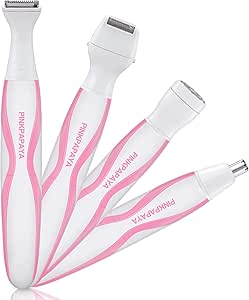 Amazon.com: pinkpapaya 4IN1 Facial Hair Removal, Bikini Trimmer,Women ...