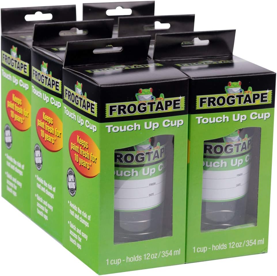 Amazon.com: FROGTAPE Touch Up Cups For Painting, No-Spill Paint Mixing ...