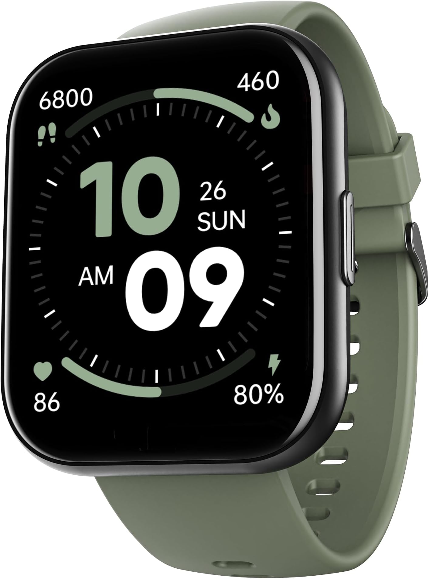 boAt Wave Active Smart Watch w/ 1.96" (4.9 cm) HD Display, Coins, BT ...