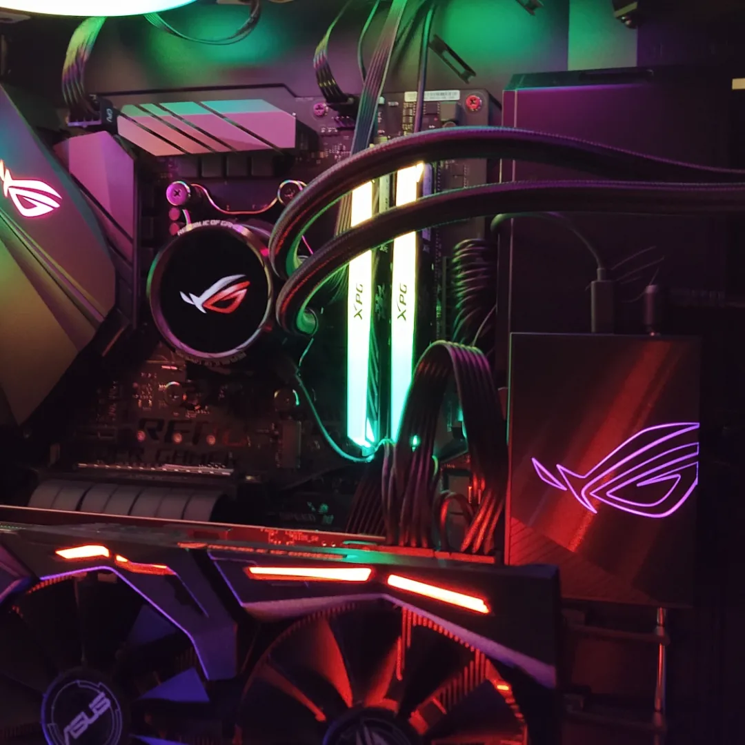 Amazon.com: Asus ROG RYUO 120 RGB AIO Liquid CPU Cooler 120mm Radiator ...