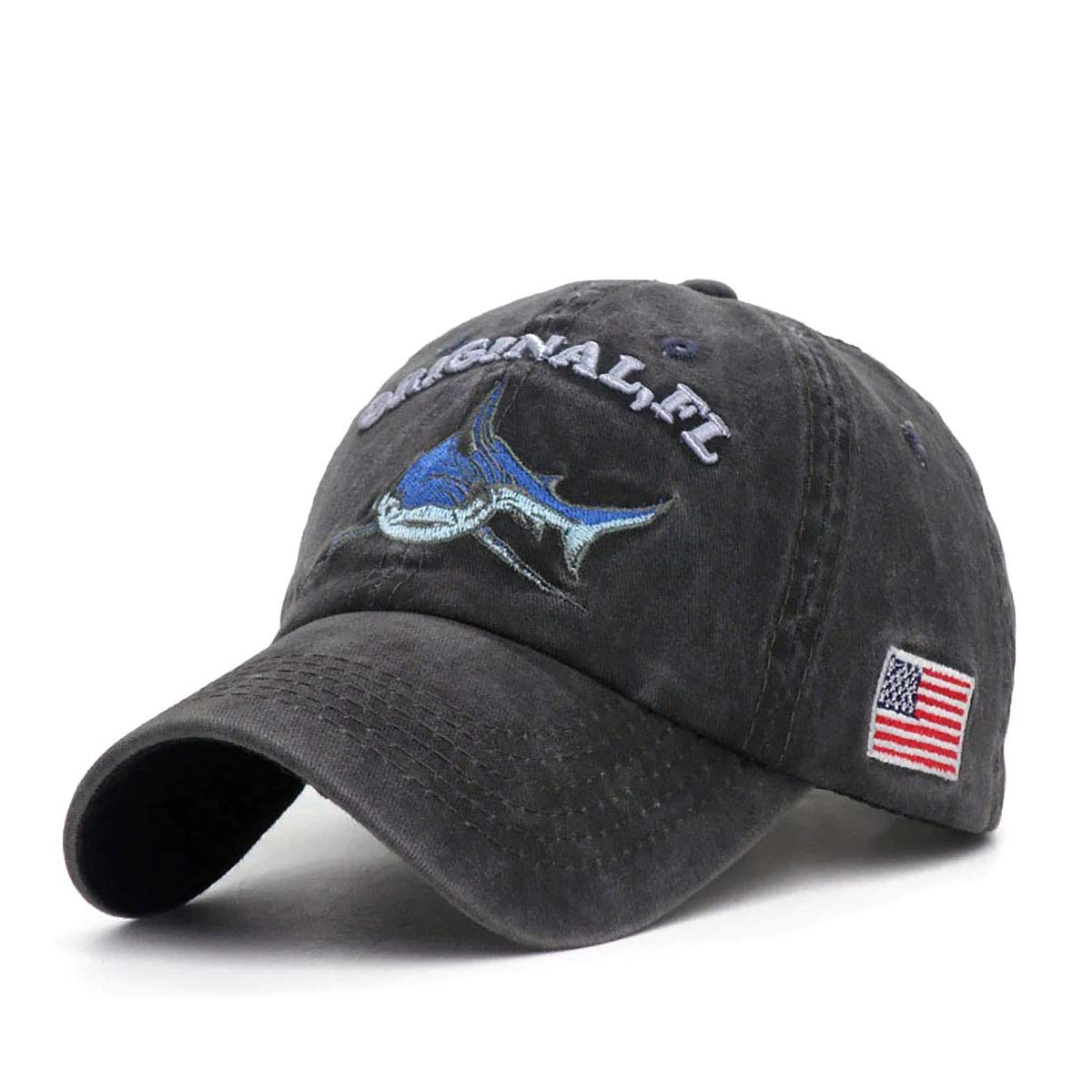 Buy iSWEVEN Men's Cotton Classic Baseball Cap Adjustable Buckle Closure ...