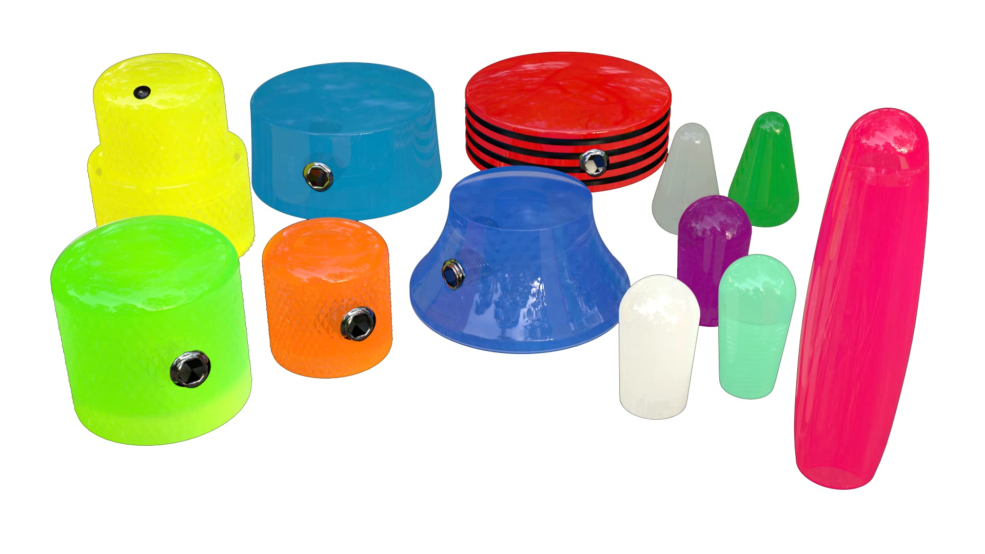 Amazon.com: Xentric Guitars - Ignite GEN 1 Series Resin Guitar Knobs ...