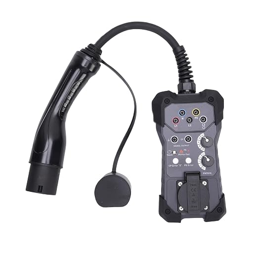 Denash EVSE Tester Adapter Car Charger Dock Diagnostic Tool Voltage ...