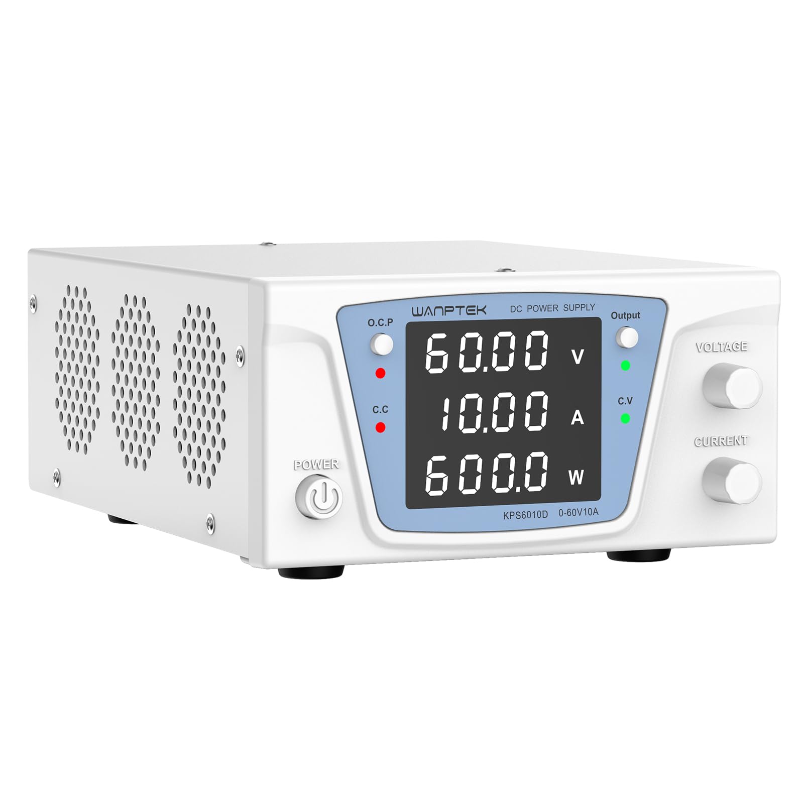 Amazon.com: DC Power Supply Variable 60V 10A Bench Power Supply High ...