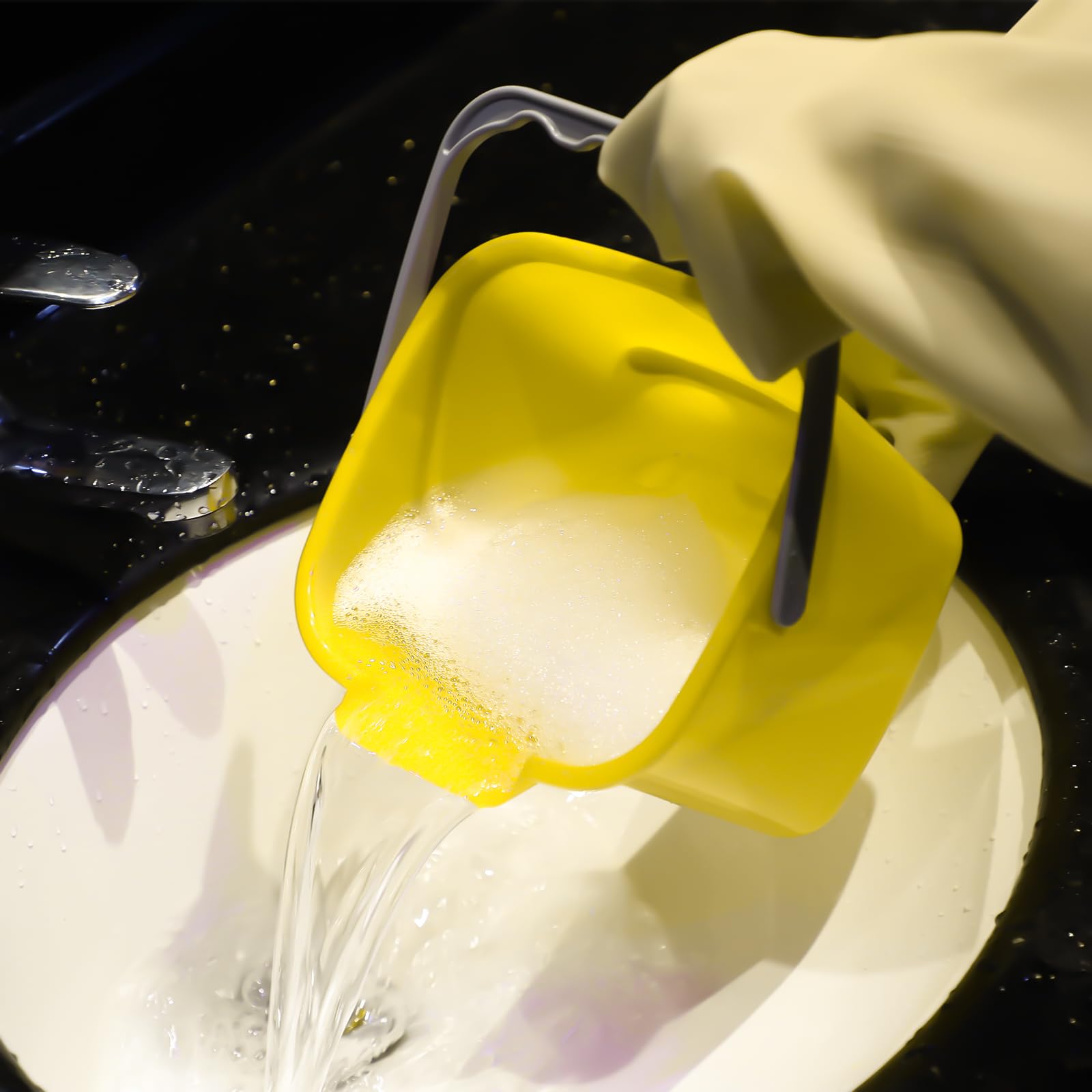 Snapklik.com : Roshtia 6 Pcs 3 Quart Cleaning Bucket Small Sanitizing ...