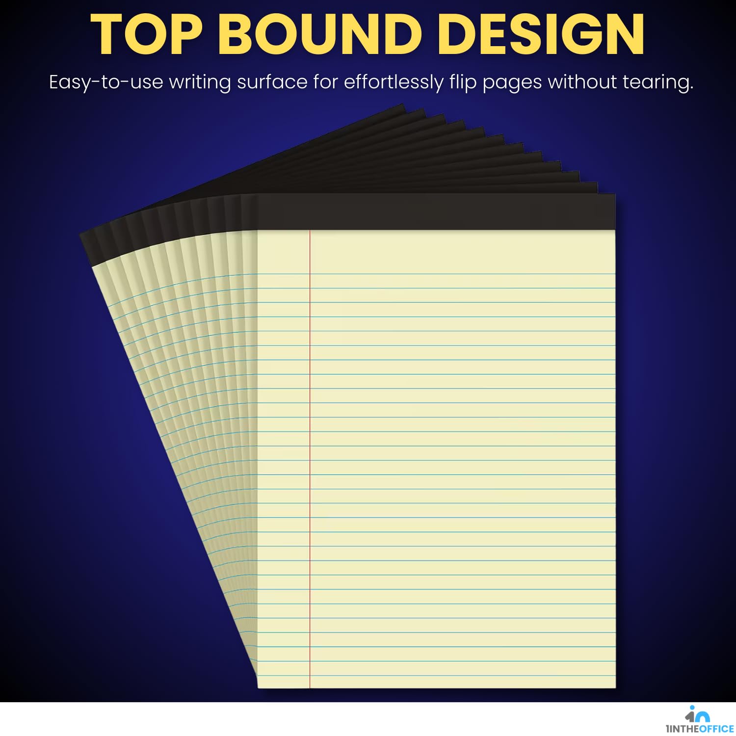 Snapklik.com : Yellow Legal Pads 8.5 X 11, Perforated Wide Ruled ...