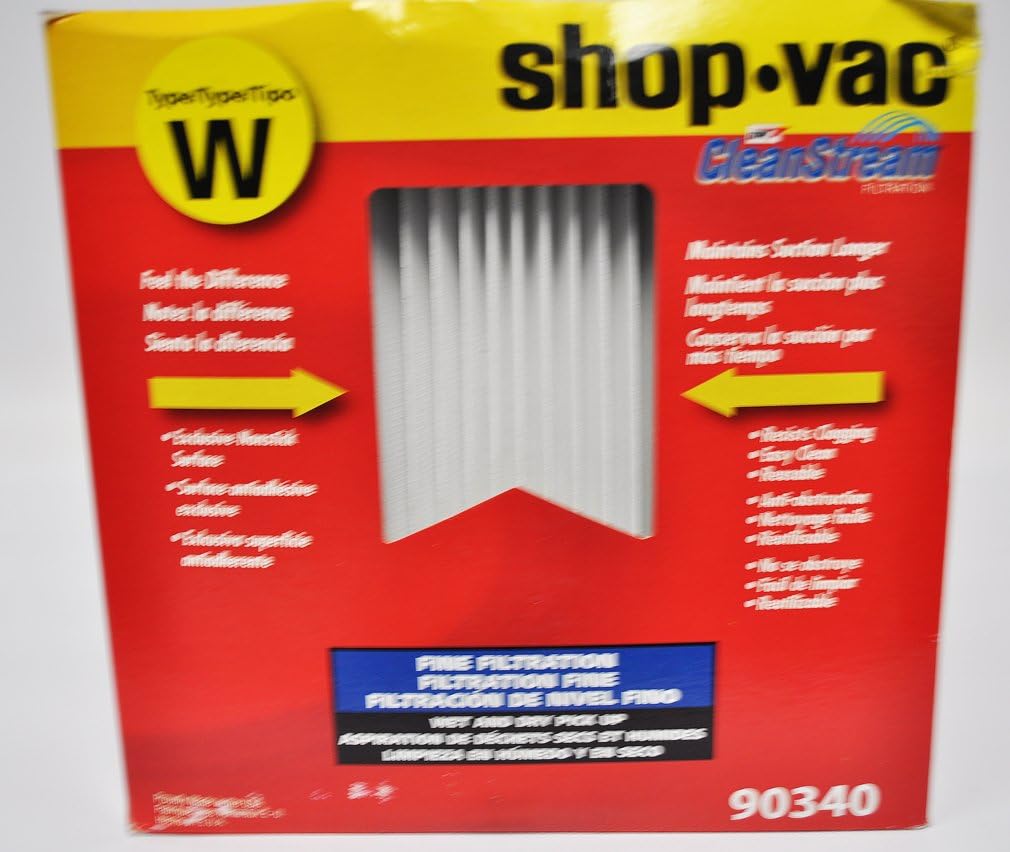 Amazon.com: Shop Vac Gore CleanStream Fine Filtration HEPA Cartridge ...
