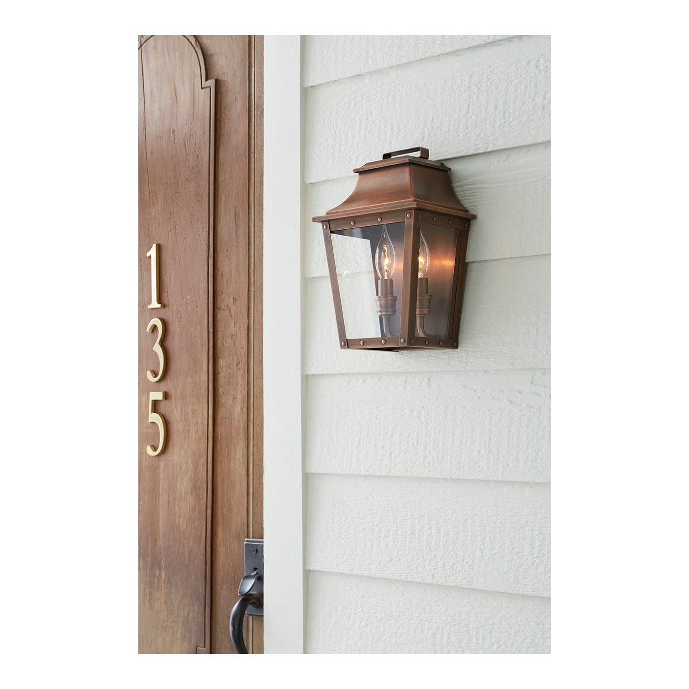 Solid Copper Exterior Lighting