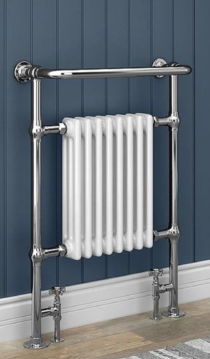 Greened House Windsor Traditional Column Towel Radiator (963mm High x ...