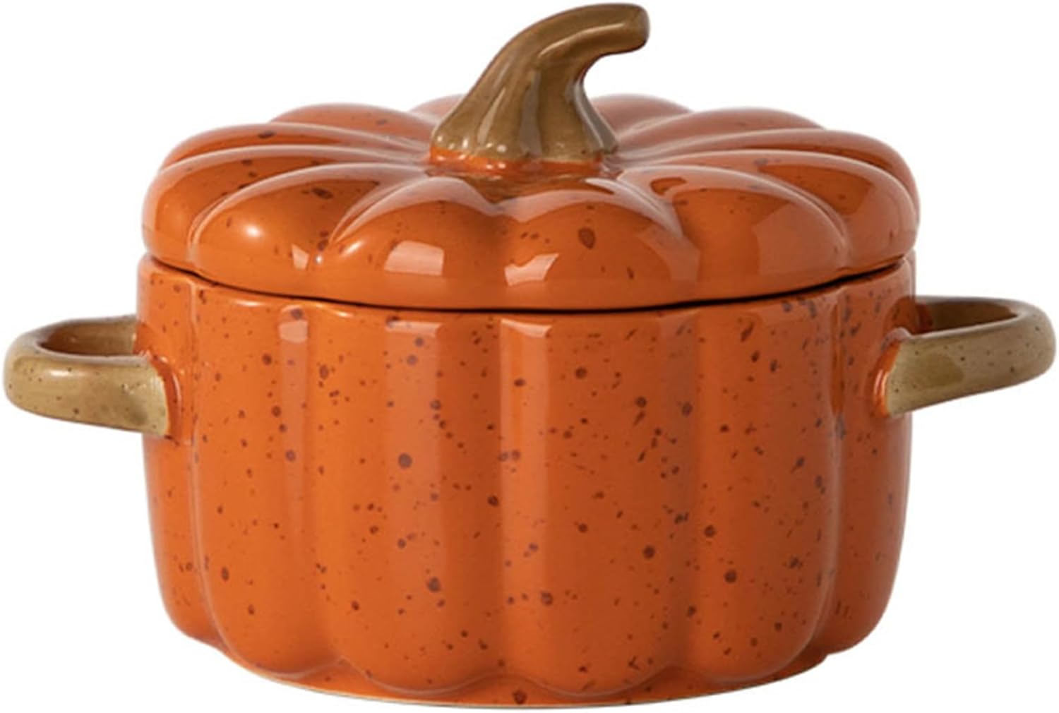 Amazon.com: Hgjgwqh Pumpkin Bowl Set with Lid and Handle, Ceramic ...