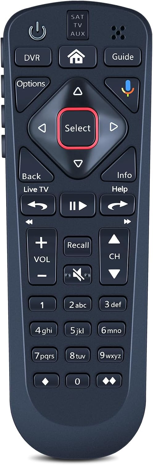 Amazon.com: Snrigw Replacement Remote Control for Dish 54 Series UHF ...