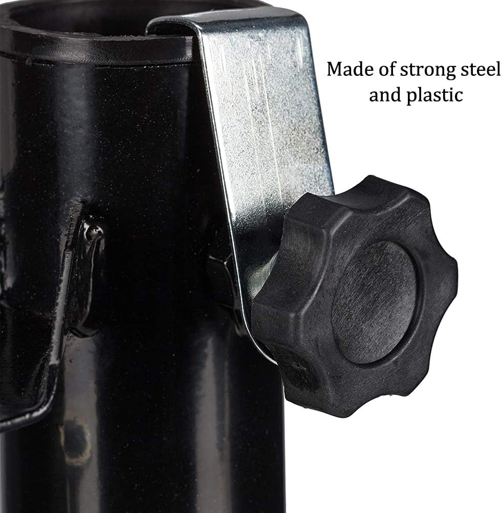 Simmpu Balcony umbrella stand, outdoor garden parasol stand, clip bench ...