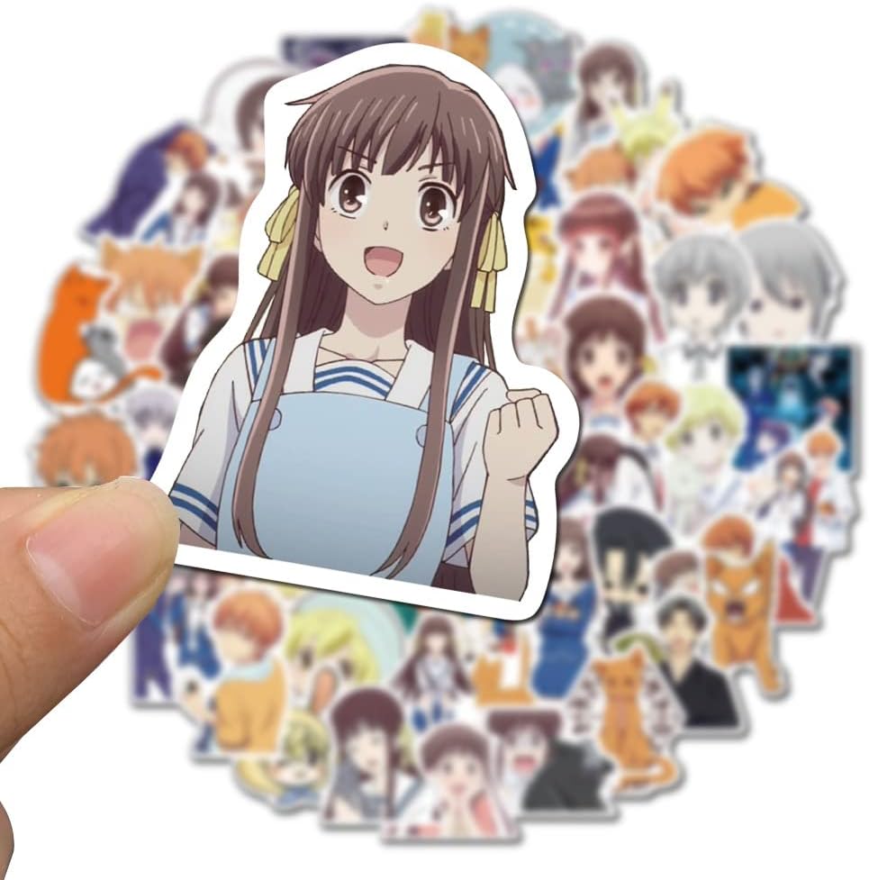 Amazon.com: 50 PCS Anime Stickers, Fruits Basket Anime Sticker Pack ...
