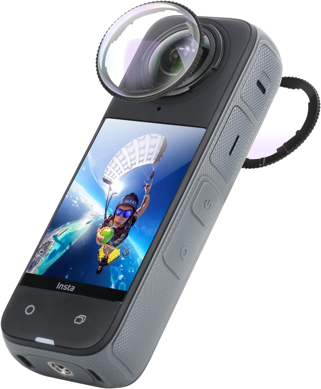 Amazon.com: Insta360 X4 Lens Guards Set (Glass-Premium), Clear ...